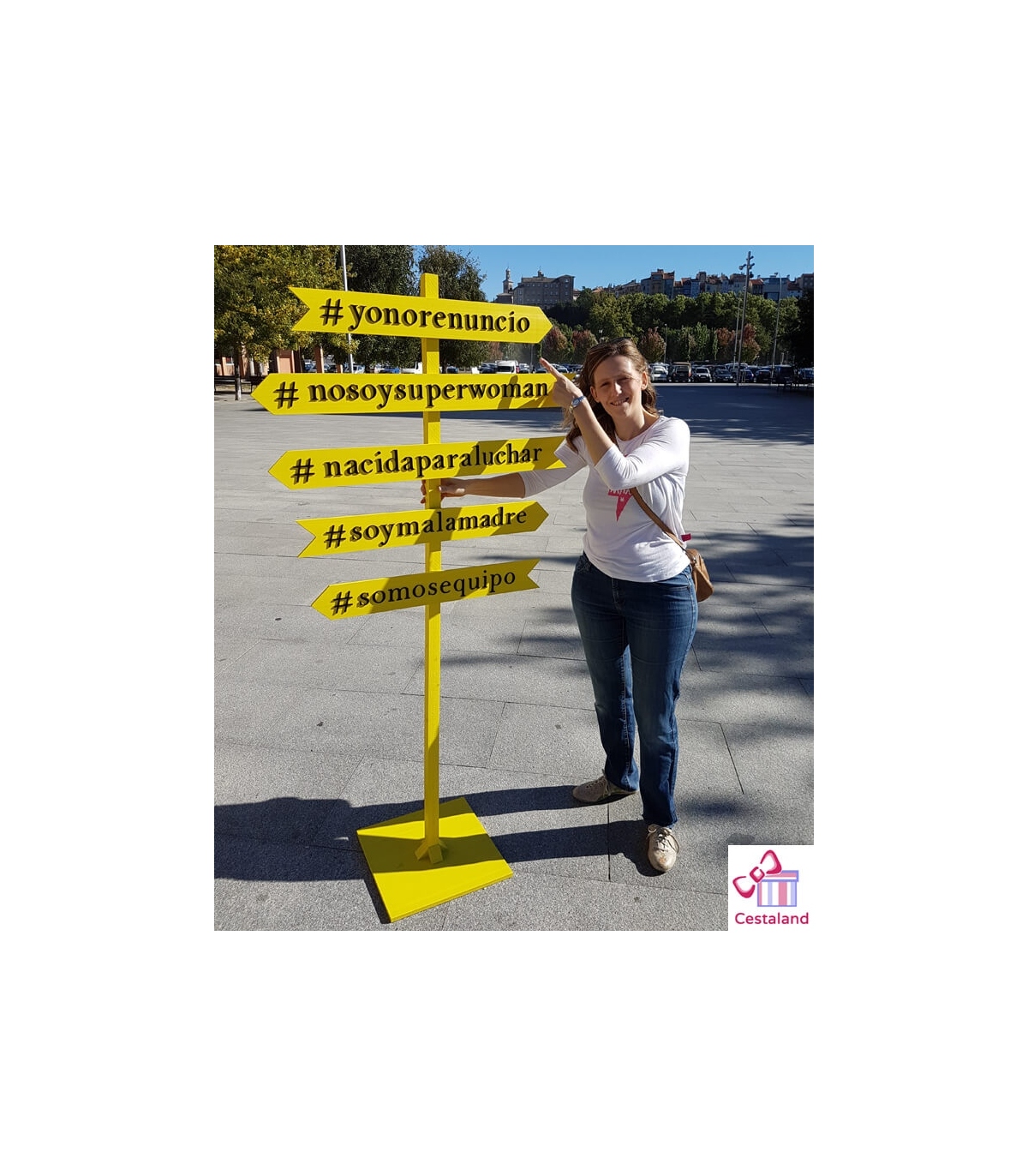 Totem Flechas con Letras madera Decoración bodas o Decorar eventos